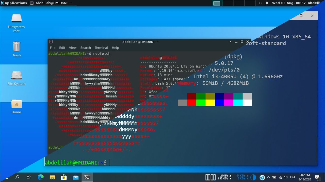 سكريبت لتنصيبWSLو توزيعة Ubuntu بواجهة XFCE4 وتشغيلها عبر برتوكول XRDP - البرامج والأنظمه ...